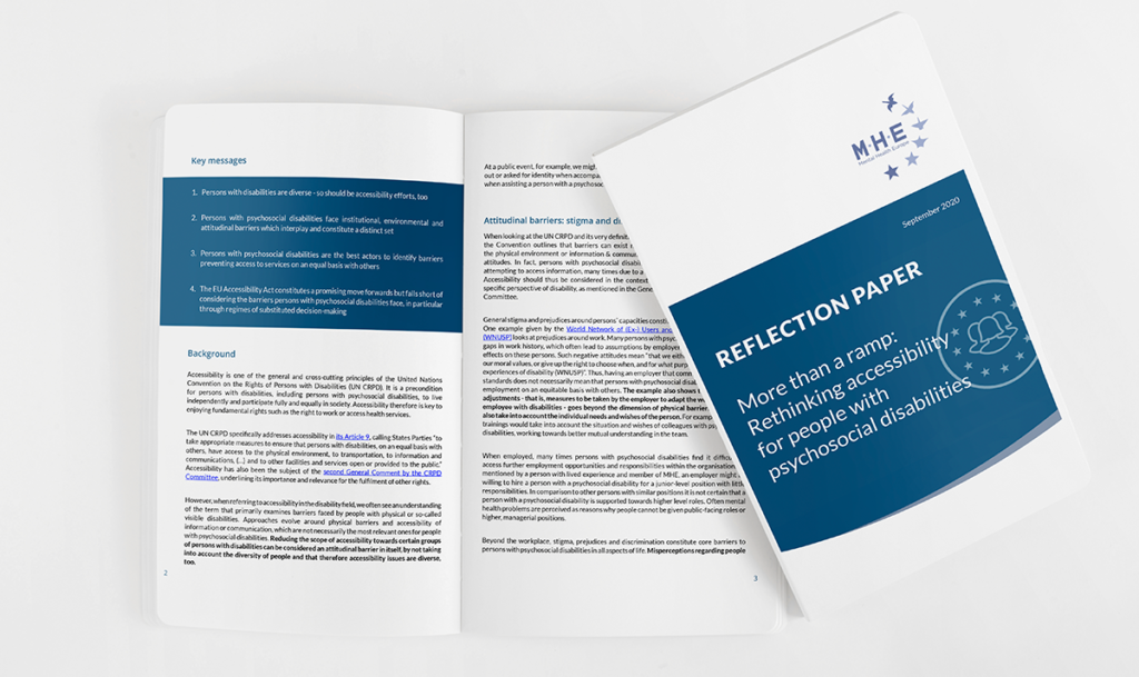 MHE’s recommendations to the roadmap of the European Disability Rights ...