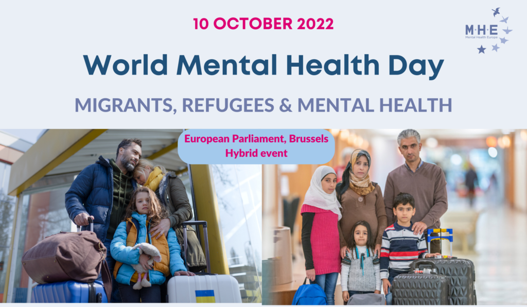 WMHD 2022 - first announcement - Mental Health Europe