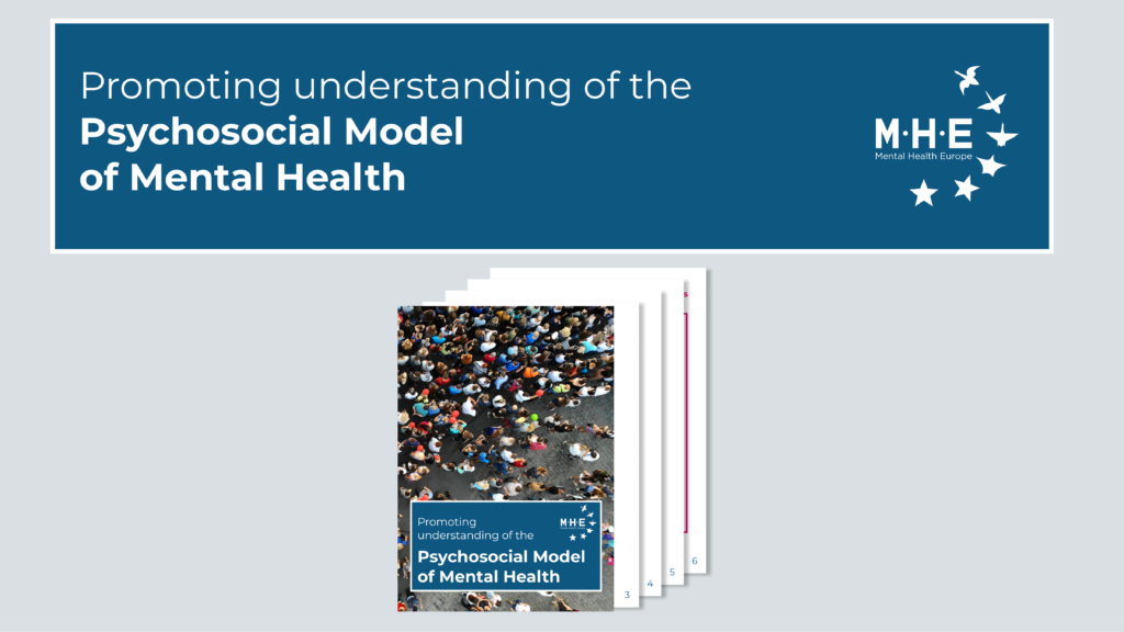 Mental Health Europe Releases a Toolkit on the Psychosocial Model of ...