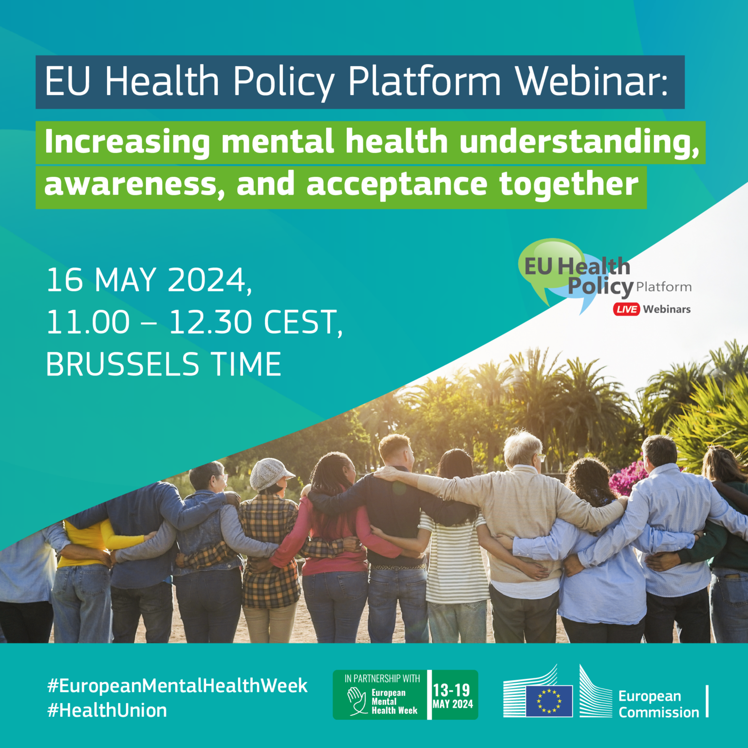 European Mental Health Week, 13 – 19 May 2024
