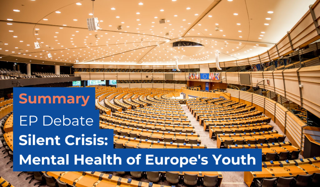 Mental Health Europe summary – Silent crisis: the mental health of Europe’s youth - Mental ...