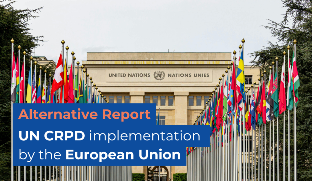 2025 Alternative Report on UNCRPD implementation by the EU
